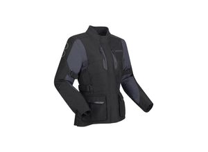 3660815193655 - Motorradjacke Siberia Schwarz-Grau Damen