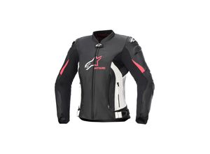 8059347263281 - Motorradjacke Alpinestars Stella GP Plus V4 Schwarz-Weiß-Diva Rosa Damen