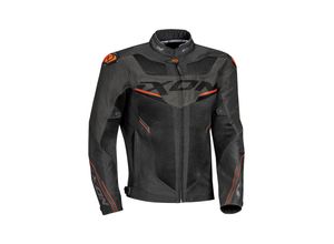 3661615352136 - Motorradjacke Draco Schwarz-Orange