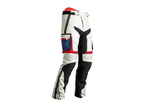 5056136248552 - RST Pro Series Adventure-X Damen Motorrad Textilhose Weiss Rot Blau XL