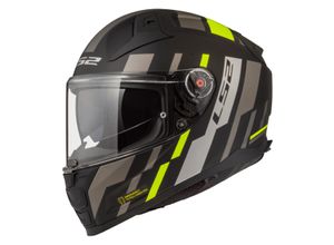 6942141742743 - Integralhelm FF811 Vector II Tron Mattschwarz-HiVis Gelb