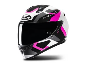 8804269382844 - C10 Tins Helm - Schwarz Weiss Pink - XS 54 55 - unisex