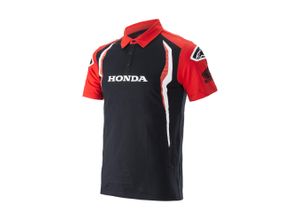 8059175378065 - Alpinestars Honda Polo Shirt - Schwarz Rot - 5XL - unisex