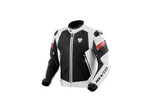 8700001384971 - Motorradjacke RevIt! Control Air H2O Weiß-Schwarz