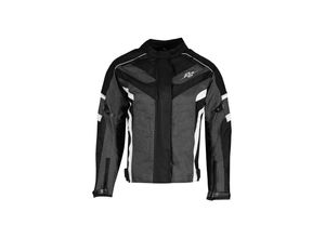 9502677565611 - Rusty Stitches Motorradjacke Rusty Stitches Juliette Schwarz-Weiß Damen