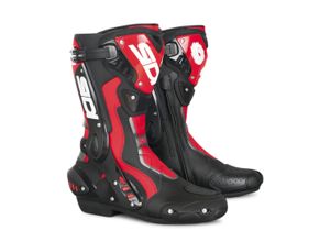 8017732434067 - ST Motorradstiefel - Schwarz Rot - 39 - unisex