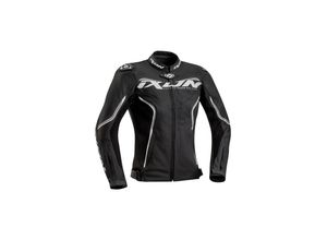 3661615295631 - Motorradjacke Trinity Schwarz-Weiß-Grau Damen