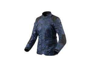 8700001364157 - REVIT! Motorradjacke RevIt! Voltiac 3 H2O Camo Blau Damen