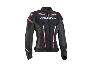 3661615479055 - Motorradjacke Striker Air WP Schwarz-Anthrazit-Fuchsia