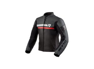 8700001335898 - REVIT! Motorradjacke RevIt! Mile Schwarz-Rot