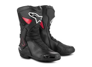 8059347394947 - Motorradstiefel Alpinestars SMX-6 V3 Drystar Schwarz-Rot