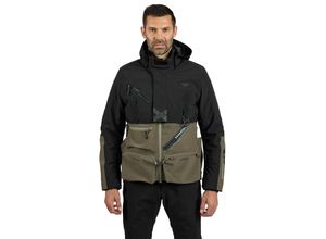 3661615674733 - Motorradjacke Etna Khaki-Schwarz