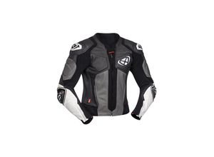 3661615423263 - Motorradjacke Vendetta Evo Schwarz-Grau-Weiß