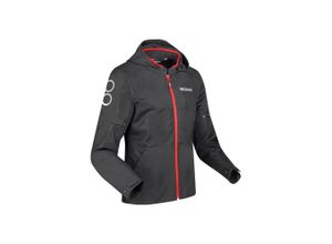 3660815187906 - Motorradjacke Profil Schwarz-Rot