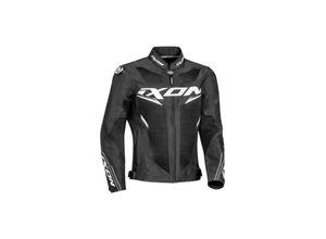 3661615351672 - Motorradjacke Draco Schwarz-Weiß