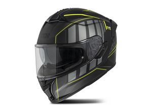 7630472683741 - 422 FG 21 Helm - Schwarz Gelb - M - unisex