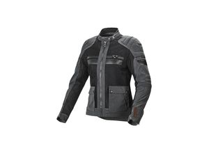 8718913083561 - Motorradjacke Fluent Schwarz-Grau Damen