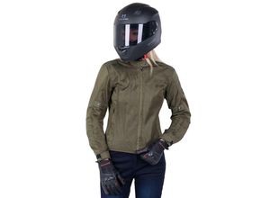 7350113101846 - Motorradjacke Vento Mesh Olivgrün Damen