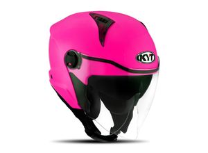 8051811401793 - KYT Jethelm KYT D-City Plain Fluo-Fuchsia