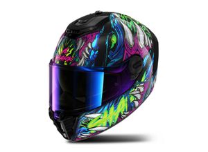 3664836685557 - Integralhelm Spartan RS Shaytan Schwarz-Grün-Violett