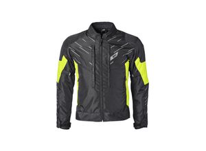 7630180124499 - Motorradjacke GMS Kasai WP Schwarz-Fluo Gelb