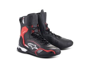 8059347260952 - Motorradstiefel Alpinestars Superfaster Schwarz-Hellrot-Weiß