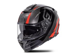 8053288453329 - Integralhelm Devil GT 17 Schwarz-Grau-Rot