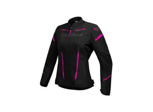 3661615572886 - Motorradjacke STRIKER AIR Schwarz-Anthrazit-Fuchsia Damen