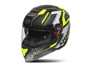 8056098329440 - Integralhelm Vyrus EM Y9 BM Schwarz-Gelb