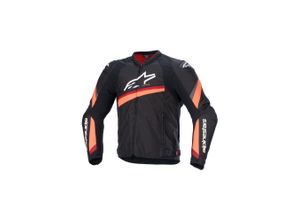 8059347203706 - Motorradjacke Alpinestars T-GP Plus R V4 Schwarz-Rot Fluo