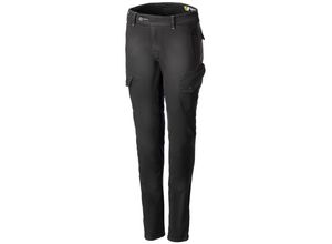 8059347165561 - Alpinestars Caliber Slim Fit Tech Damen Motorrad Textilhose - Schwarz - 26 - female