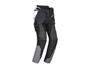 3661615543893 - Balder Motorrad Textilhose - Schwarz Grau Blau - 2XL - unisex