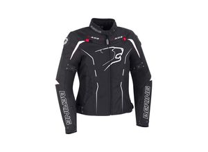 3660815149973 - Motorradjacke Lady Kaloway Schwarz-Weiß