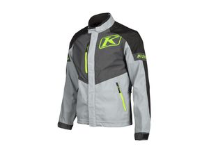 0681573596437 - KLIM Jacke Traverse Grau-Electric Gecko