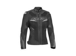 3661615354260 - Draco Damen Motorrad Textiljacke - Schwarz Weiss - XL - female