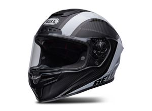 0768686453601 - BELL Integralhelm BELL Race Star DLX Schwarz-Weiß