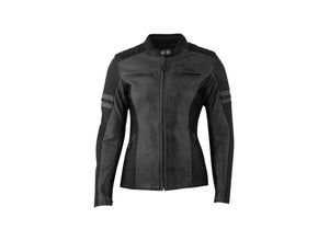 7101128605849 - Rusty Stitches Motorradjacke Rusty Stitches Joyce Schwarz-Grau Damen