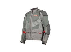 0681573626943 - KLIM Motorradjacke Baja Cool Grau-Redrock