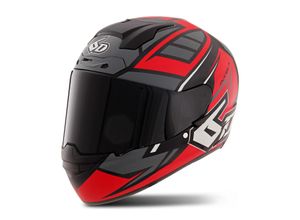 0659061835900 - Integralhelm ATS-1R Rogue Rogue-Rot-Grau