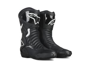 8021506618546 - Alpinestars Stella SMX-6 V2 Damen Motorradstiefel - Schwarz Weiss - 43 - female