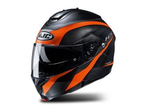 8804269314388 - Modularhelm C91 Taly Orange-Schwarz