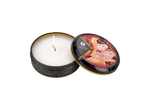 0697309046084 - SHUNGA - MINI CARESS BY CANDELIGHT ERDBEERE UND CAVA MASSAGEKERZE 30 ML