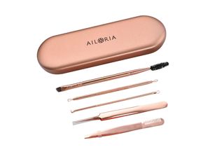 4260695630678 - Ailoria Pure PRO Mitesserentferner- & Augenbrauen-Set 1 St