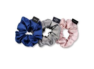 4260695633068 - Set 3 Scrunchies M aus Seide DOUX