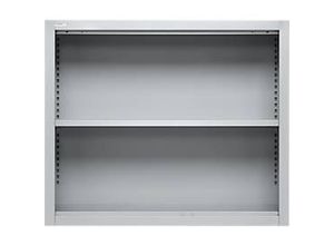 4051273778963 - Select Aufsatzregal MS 2 OH B 950 x T 400 x H 800 mm Stahlblech Weißaluminium