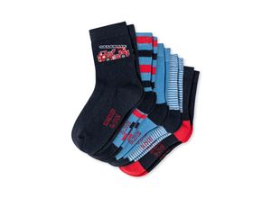 4007065673336 - Jungensocken 5er-Pack mehrfarbig - Feuerwehr 23 26