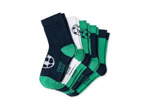 4007065673398 - Jungensocken 5er-Pack mehrfarbig - Fußball 31 34