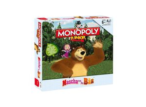 4035576044802 - Monopoly Junior Masha und der Bär Brettspiel Gesellschaftsspiel Spiel