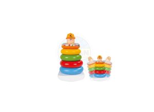 8693461032677 - Pilsan bunter Stapelturm 03267 Stapelspaß 5 bunte Ringe Stapelpyramide