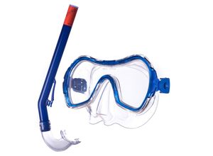 8005115900704 - SALVAS Kinder Set Haiti Tauchmaske + Schnorchel Taucher Maske Schwimm Brille